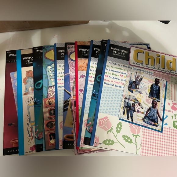 Fiskars | Other | Fiskars Booklets Photo Memories Acid Free Paper ...